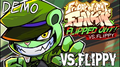 Vs Flippy Flipped Out Demo Fnf Mod Gameplay Youtube