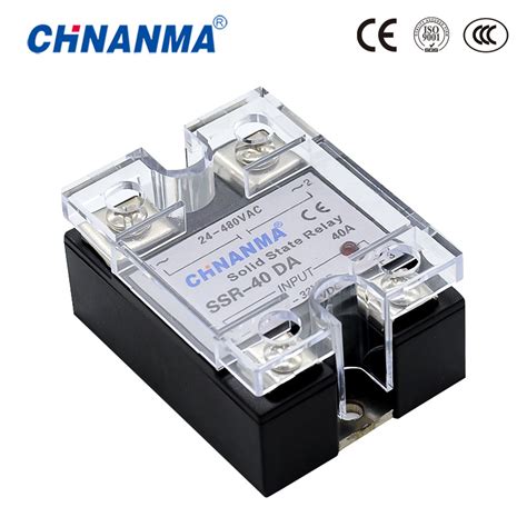 Single Phase SSR 30VDC Input DC DC Solid State Relay SSR DD