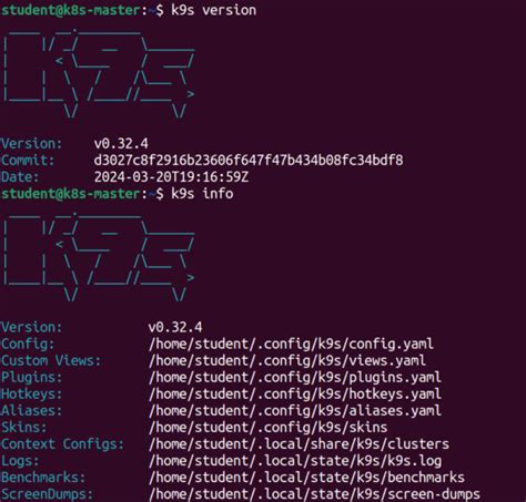 k9s ui tool to manage kubernetes clusters in style bash prompt