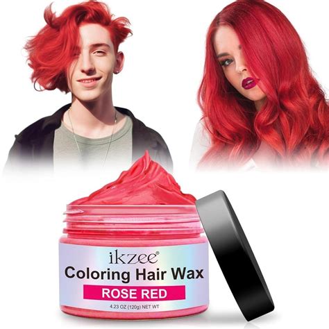 Temporary Hair Color Wax Instant Natural Hairstyle Cream Dye Long
