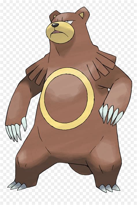 Pokemon Ursaring Hd Png Download Vhv