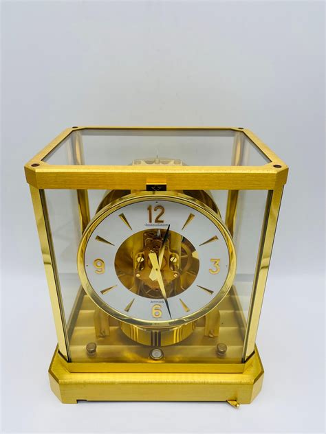 Atmos Jaeger Le Coultre Fireplace Clock Cal 528 For Sale At 1stdibs
