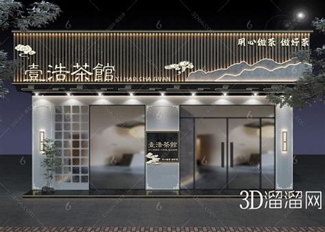 【门头3d模型下载】 门头3d模型素材下载3d溜溜网