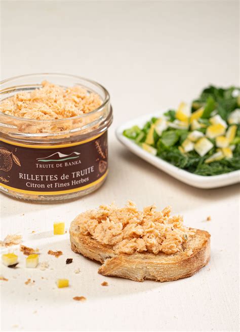 Rillettes De Truite Citron Et Fines Herbes Truite De Banka