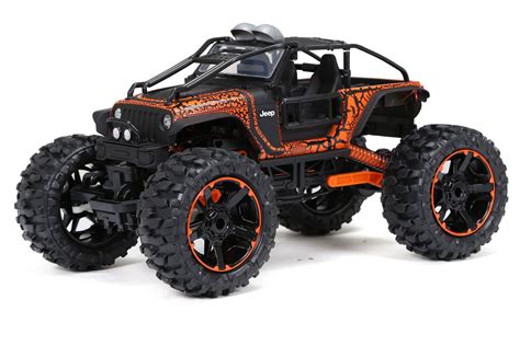 New Bright 4x4 1 10 Scale Remote Control Truck Jeep Rock Crawler 2 4GHz