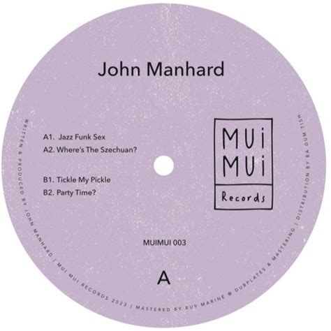 Stream Premiere A1 John Manhard Jazz Funk Sex Muimui003 By