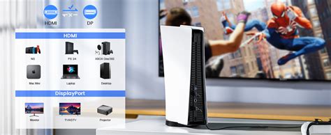 Foinnex Adaptateur Hdmi Vers Displayport Convertisseur Hdmi Mâle à Dp