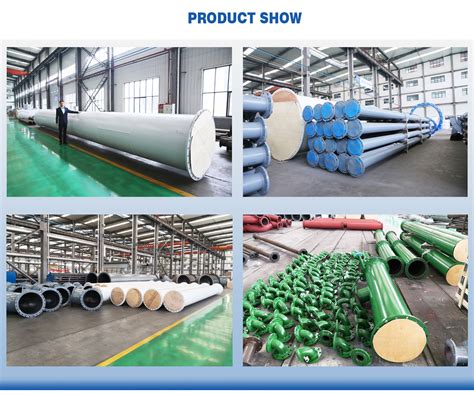 Widely Used Rubber Lined Tailings Pipeline Durable And Corrosion Resistant
