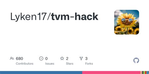 github lyken17 tvm hack