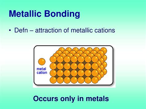 How Is Metallic Bonding Formed