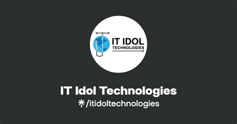 It Idol Technologies Twitter Instagram Facebook Linktree