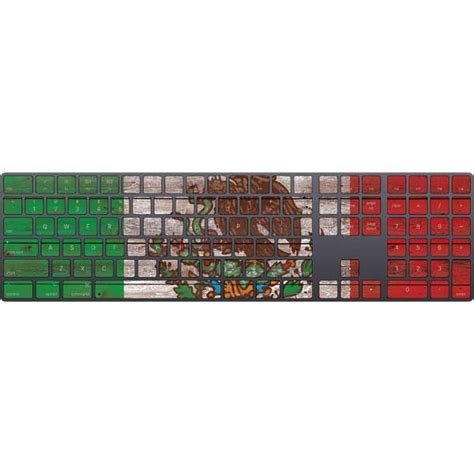Mexican Flag Dark Wood Skin Skinit
