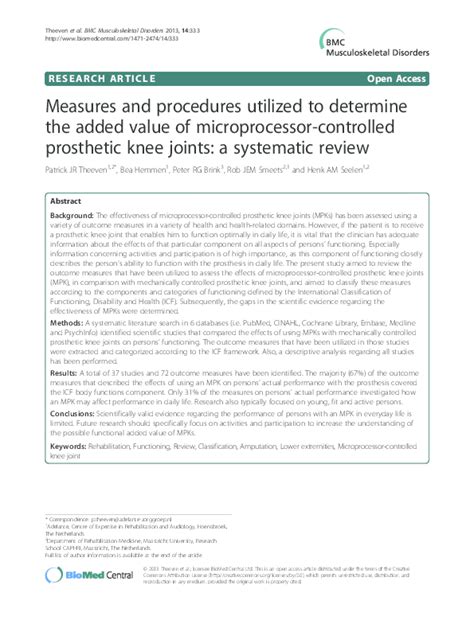 Pdf Measures And Procedures Utilized To Determine The Added Value Of Microprocessor Controlled
