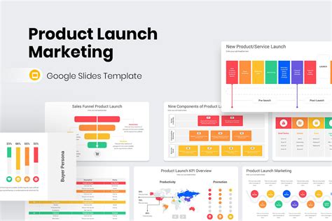 Product Launch Marketing Google Slides Template Nulivo Market