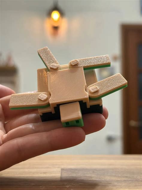 Minecraft Turtle Articulated By Kirimba Makerworld Download Free 3d Models