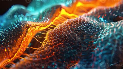 The Intricate Interface Between Two Cells Made Up Of Microvilli Projections And Tight Junctions