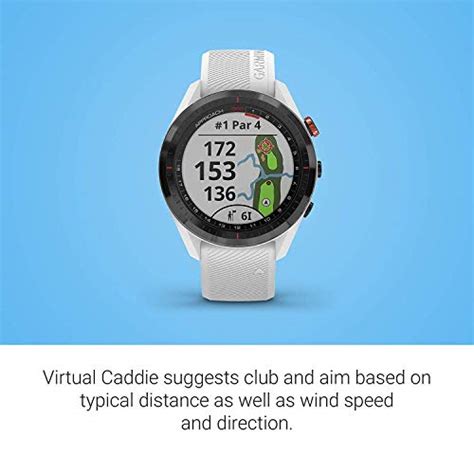 Wearable4u Garmin Approach S62 Premium Gps Golf Watch White Golf Tools