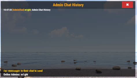 Adminchat — Private Admin Communication With Gui Plugins Codefling