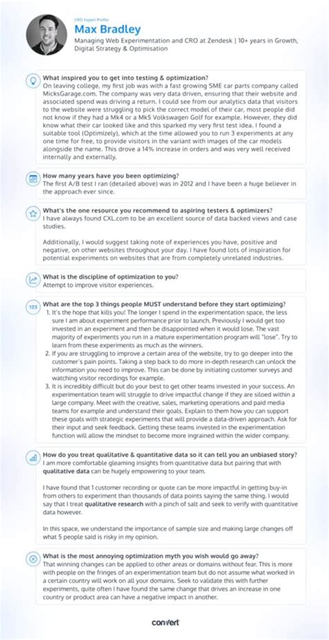 How To Think Like Cro Expert Max Bradley