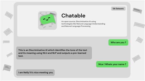 Github Rahuletto Chatable This Is A Discriminative Ai Which Identifies The Tone Of The Text