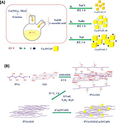 Schematic Representation Of A Synthesis Of A Cu2o Cuo Cl B Download Scientific Diagram