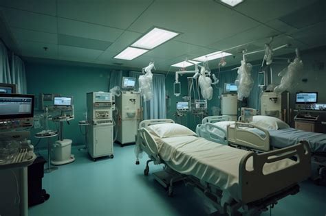 Premium Ai Image Intensive Care Units