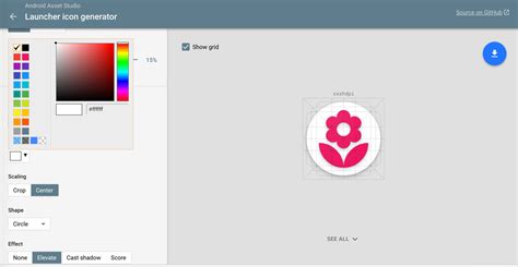 Android Asset Studio Launcher Icon Generator