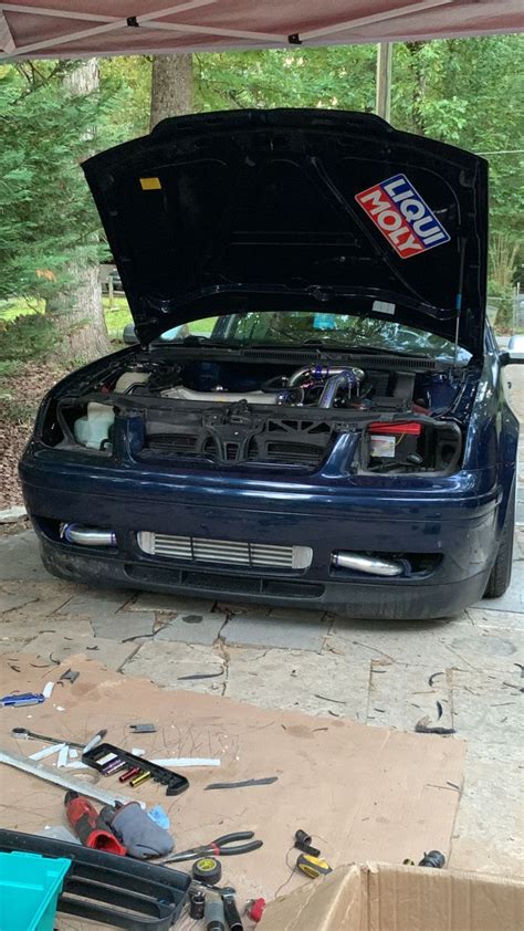 Mk4 Jetta 1 8t Lowered In Coils Lot Of Mods Fitting Intercooler And Pipes En 2024