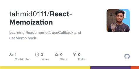 Tahmid Emam On Linkedin Github Tahmid0111react Memoization