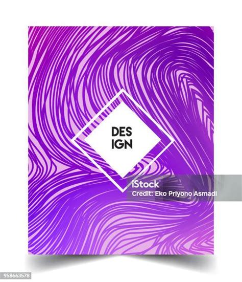Latar Belakang Pola Garis Geometris Abstrak Untuk Desain Penutup Brosur