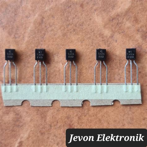 Ic WS TL 431A Transistor Original TL431 431A TL431A Ori Shopee Colombia