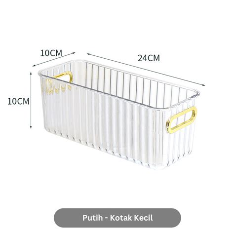 Box Penyimpanan Serbaguna Storage Box Kotak Penyimpanan Transparan Akrilik Box Storage Kosmetik
