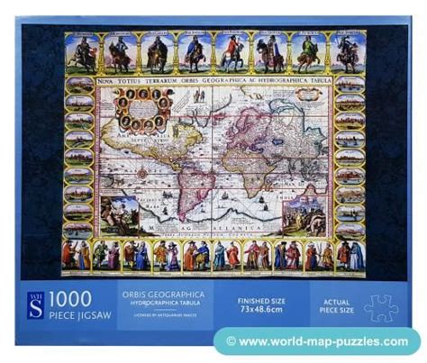 1000 Pieces Ancient World Maps As Jigsaw Puzzles World Map Puzzle
