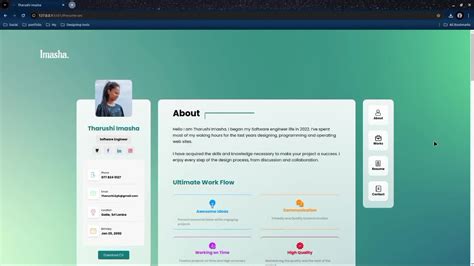 Tharushi Imasha On Linkedin Webdevelopment Portfolio Html Css Developerjourney Techprojects