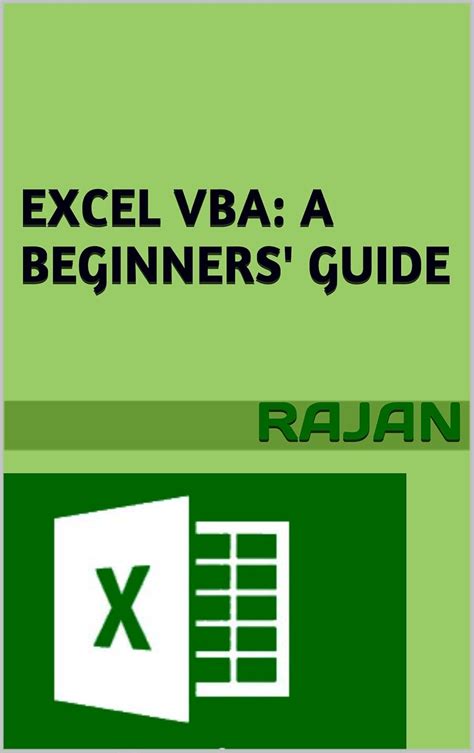 Excel VBA A Beginners Guide EBook Rajan Amazon In Books