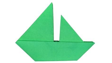 Как сделать кораблик из бумаги ⛵ Легкий способ как сделать оригами