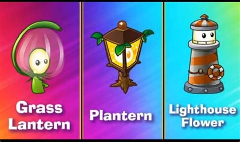 Plantern Ailesi Plants Vs Zombies Flowers Plants