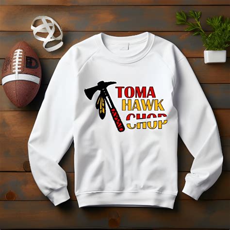 Kansas City Chiefs Tomahawk Chop Iron On Decal Etsy