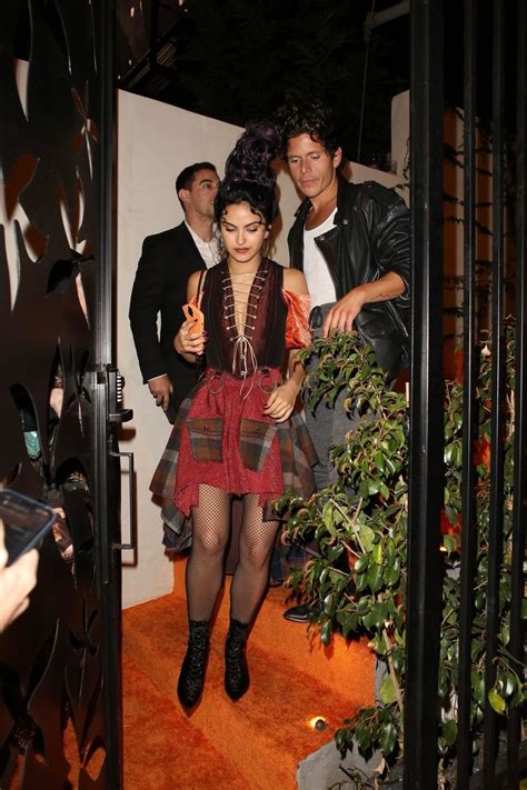 Camila Mendes Leaves A Halloween Party In Los Angeles 10 29 2022
