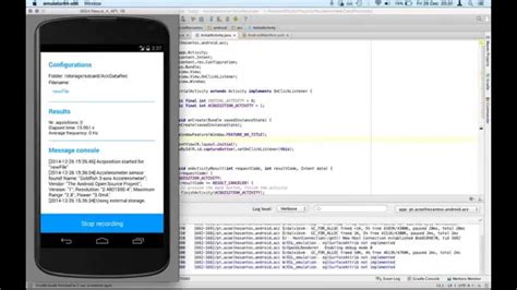 Development Of V Accelerometer Data Recorder Android Application YouTube