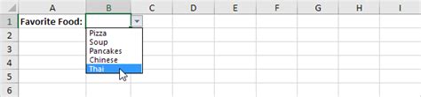 Create A Drop Down List In Excel Step By Step Tutorial
