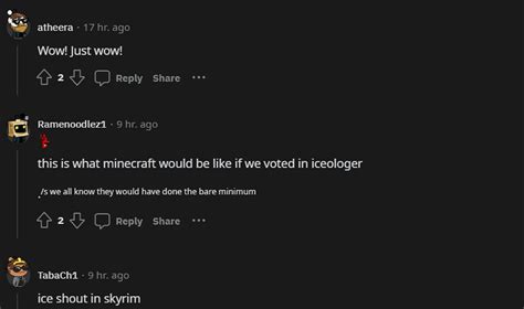 Minecraft Player Creates A Frostbite Spell Animation To Freeze Enemies