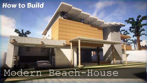 Modern Minecraft Beach Houses