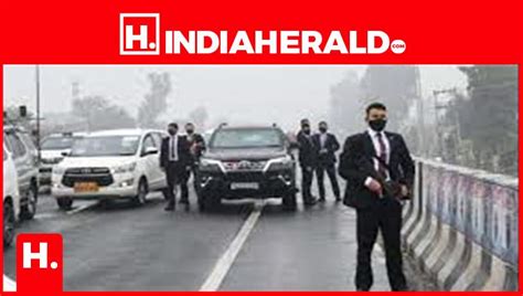 Pm Modi S Security Breach Action Taken Against Dgp