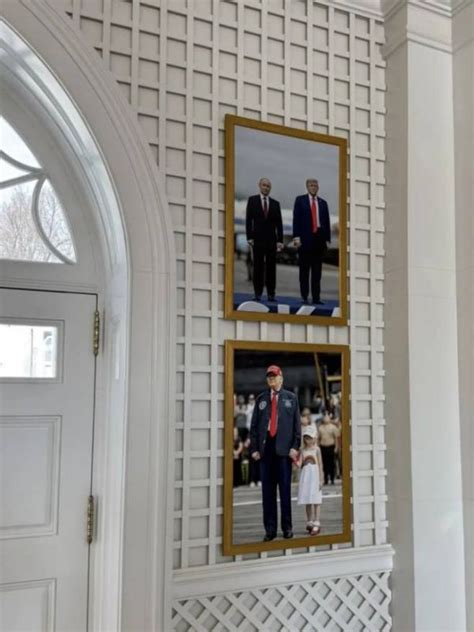 A Photo In The White House Of Trump And Putin After The Alaska Summit