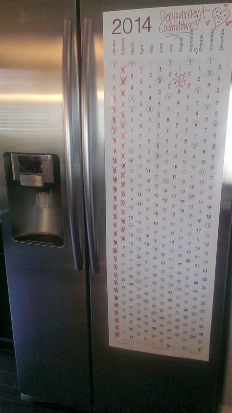 Deployment Countdown My Random Lovelies