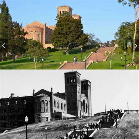Ucla Janss Steps And Royce Hall 1928 2013 R Ucla