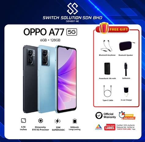 Oppo A77 5G Price In Malaysia Specs RM949 TechNave