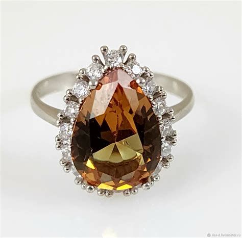 Серебряное кольцо с султанитом, 925 проба в интернет-магазине Ярмарка ...