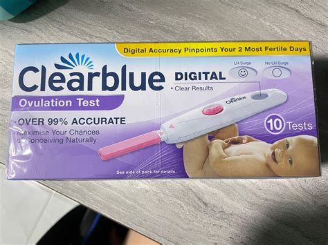 Clearblue Ovulation Kit Health And Nutrition Medical Supplies And Tools